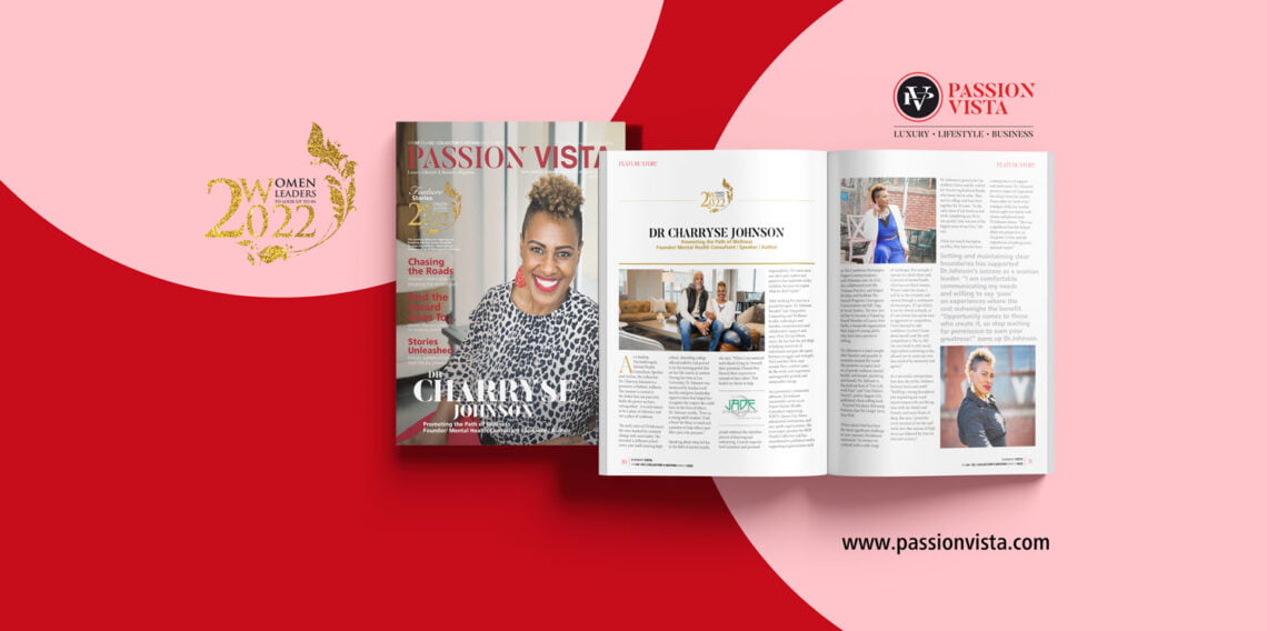 Dr. Charryse Johnson - Passion Vista Magazine