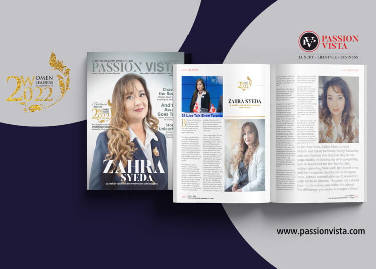 Jo Pickard - Passion Vista Magazine