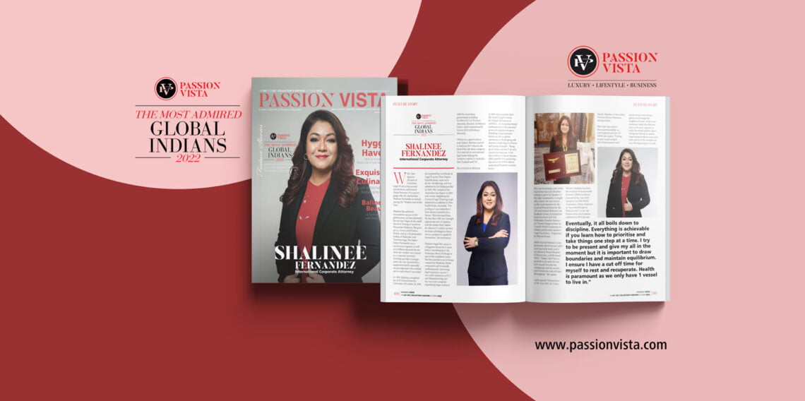 Shalinee Fernandez - Passion Vista Magazine