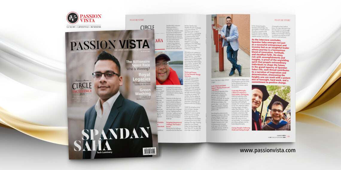 Spandan Saha - Passion Vista Magazine